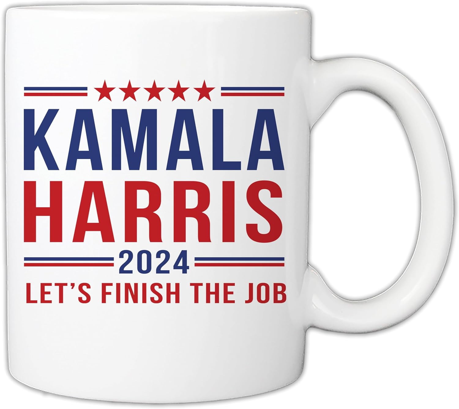 Kamala Harris 2024 11oz Ceramic Coffee Mug First Female Madam President ...