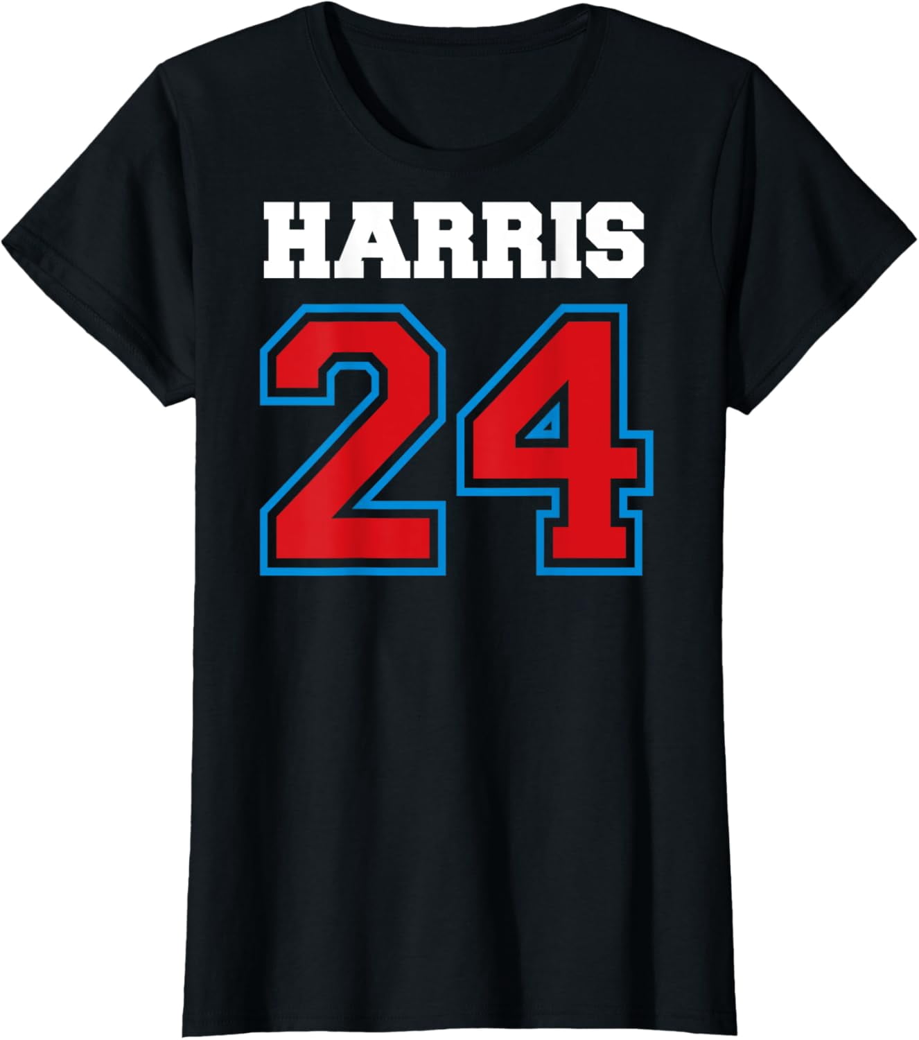Kamala Harris 2024, 47 President Election (Design on Back) T-Shirt ...
