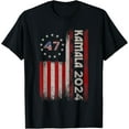 Kamala Harris 2024 America Flag 47 Th President T Shirt