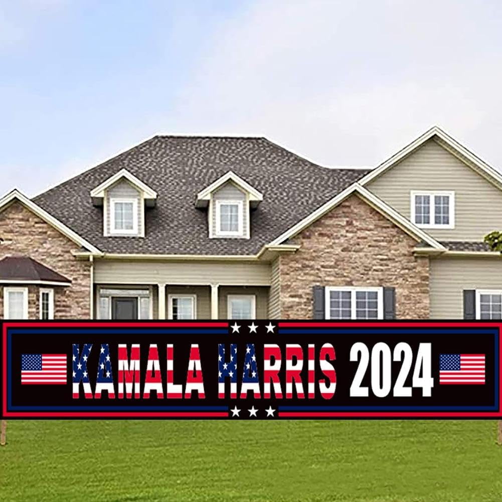 Kamala Harris 2024 Banner, Kamala Harris for The People Large Garden ...