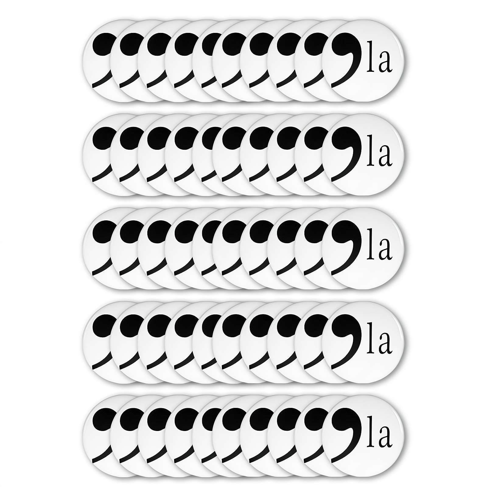 Kamala Harris 2024 Button, Comma La Button, Kamala Harris for President ...