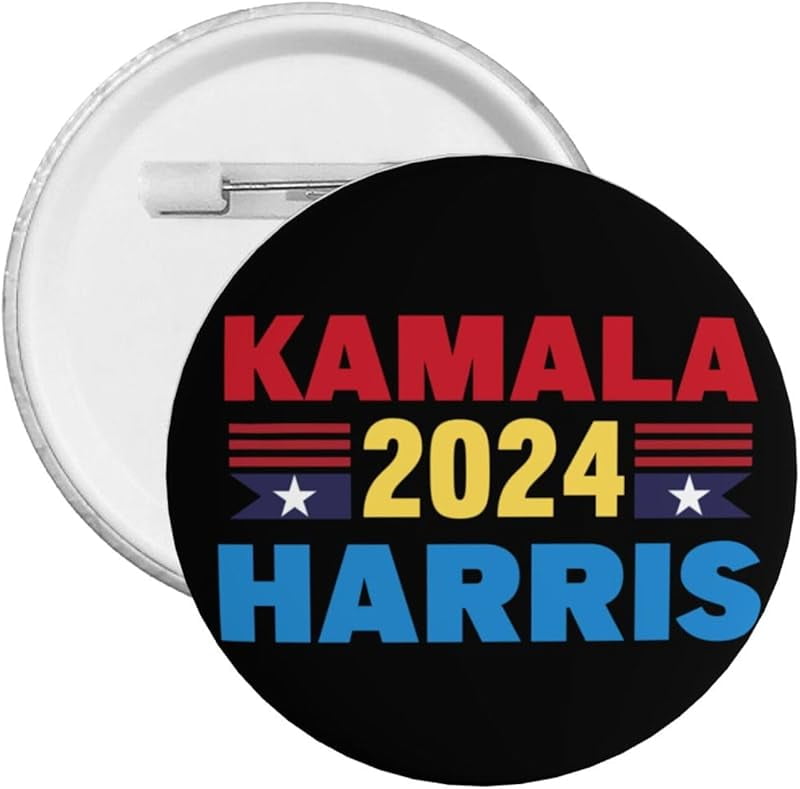 Kamala Harris 2024 Button Pins Harris For President Pinkamala Harris ...