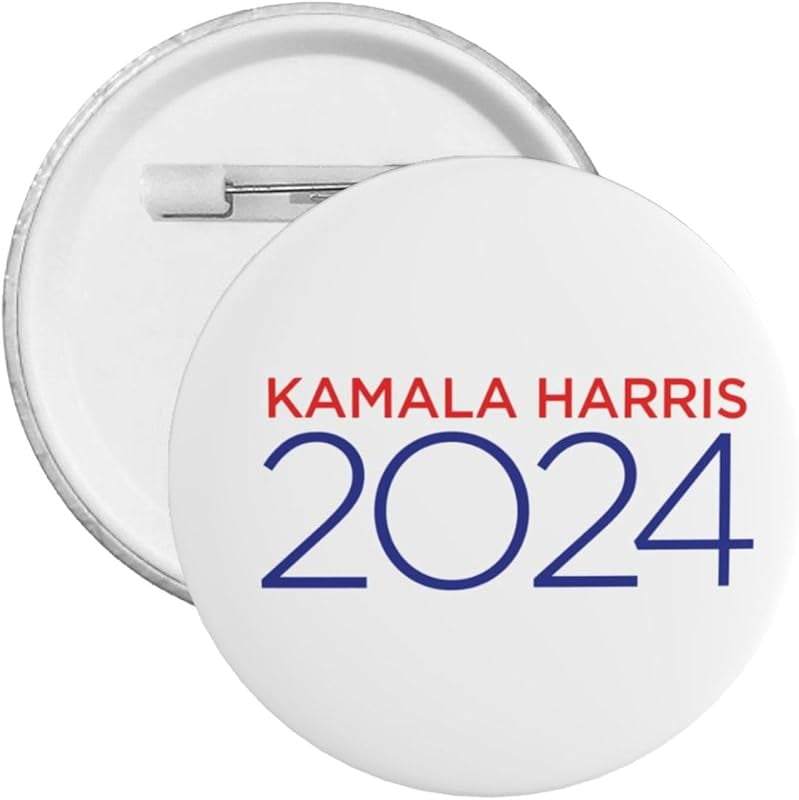 Kamala Harris 2024 Campaign Pins Kamala Harris 2024 Round Badge Brooch ...