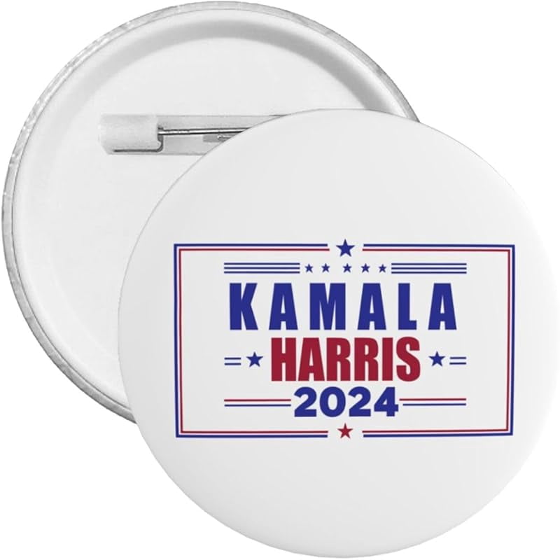 Kamala Harris 2024 Campaign Pins Kamala Harris 2024 Round Badge Brooch ...