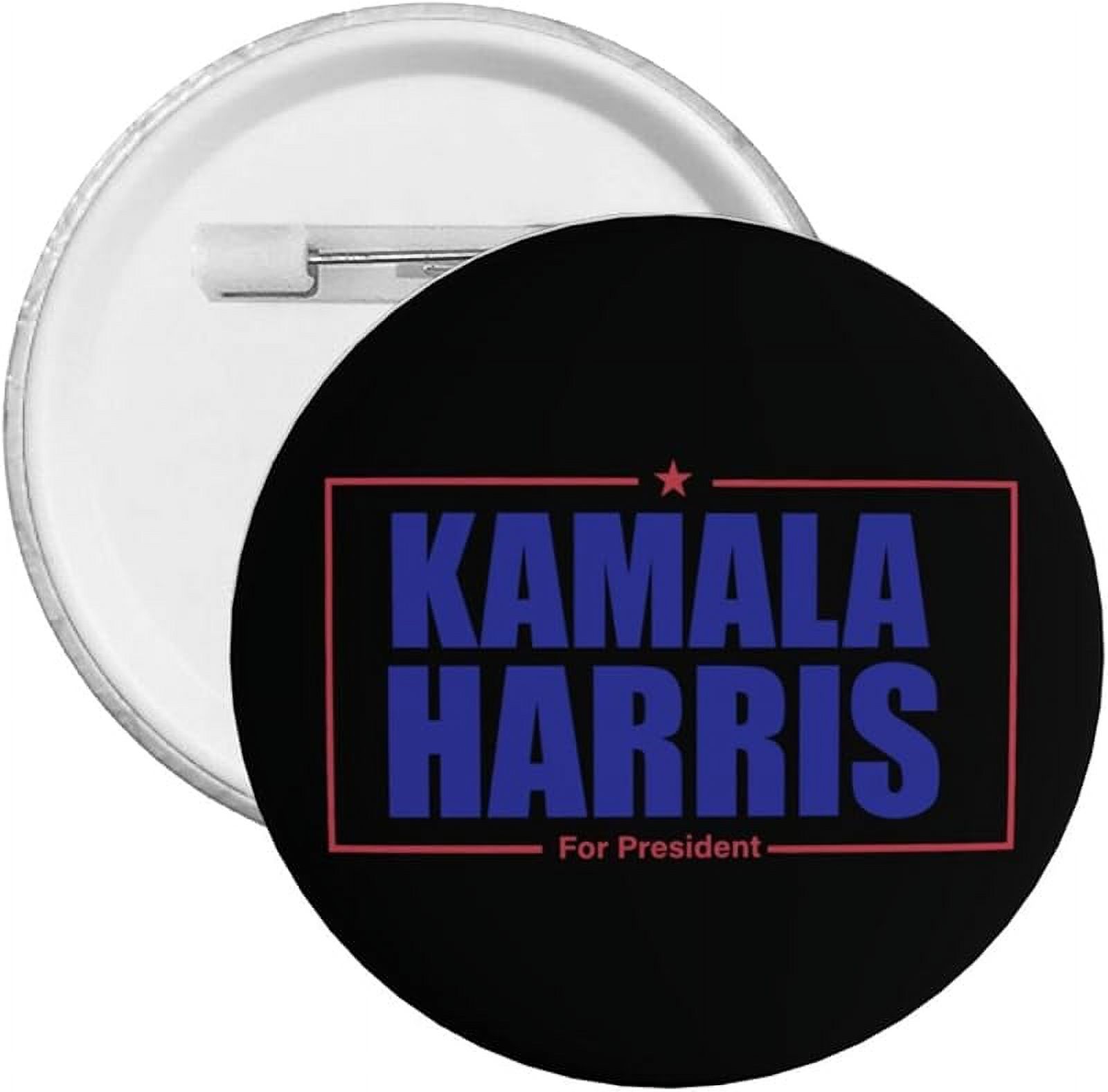 Kamala Harris 2024 Campaign Pins Kamala Harris 2024 Round Badge Brooch ...