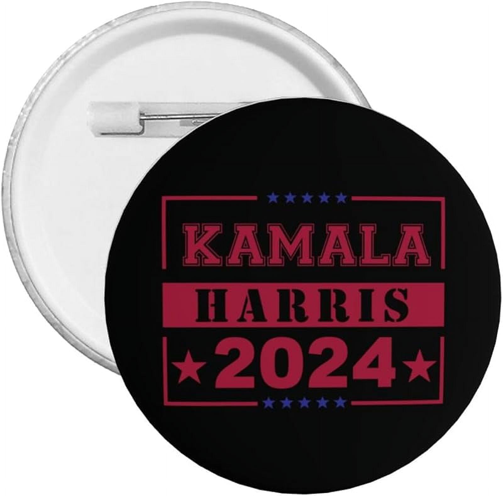 Kamala Harris 2024 Campaign Pins Kamala Harris 2024 Round Badge Brooch ...