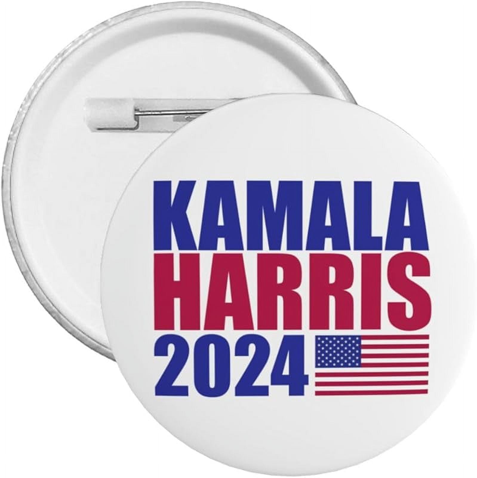 Kamala Harris 2024 Campaign Pins Kamala Harris 2024 Round Badge Brooch ...