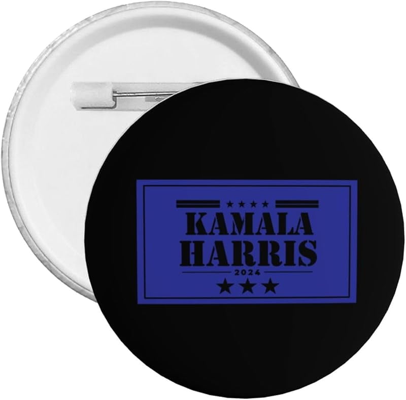 Kamala Harris 2024 Campaign Pins Kamala Harris 2024 Round Badge Brooch ...