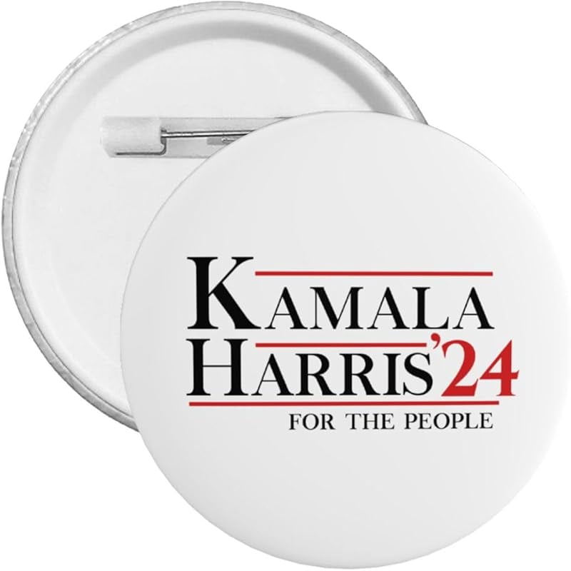 Kamala Harris 2024 Campaign Pins Kamala Harris 2024 Round Badge Brooch ...