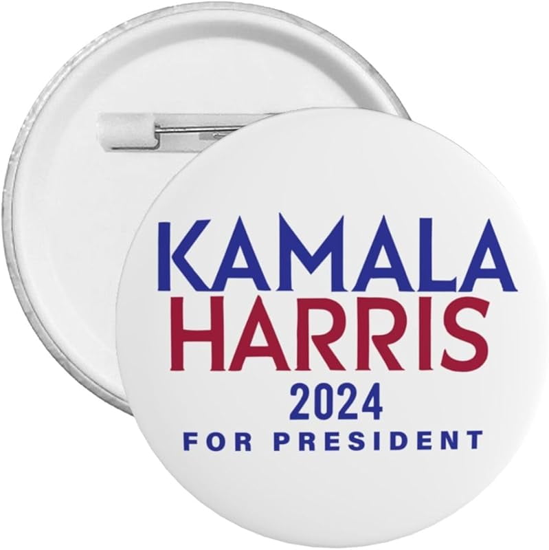 Kamala Harris 2024 Campaign Pins Kamala Harris 2024 Round Badge Brooch ...