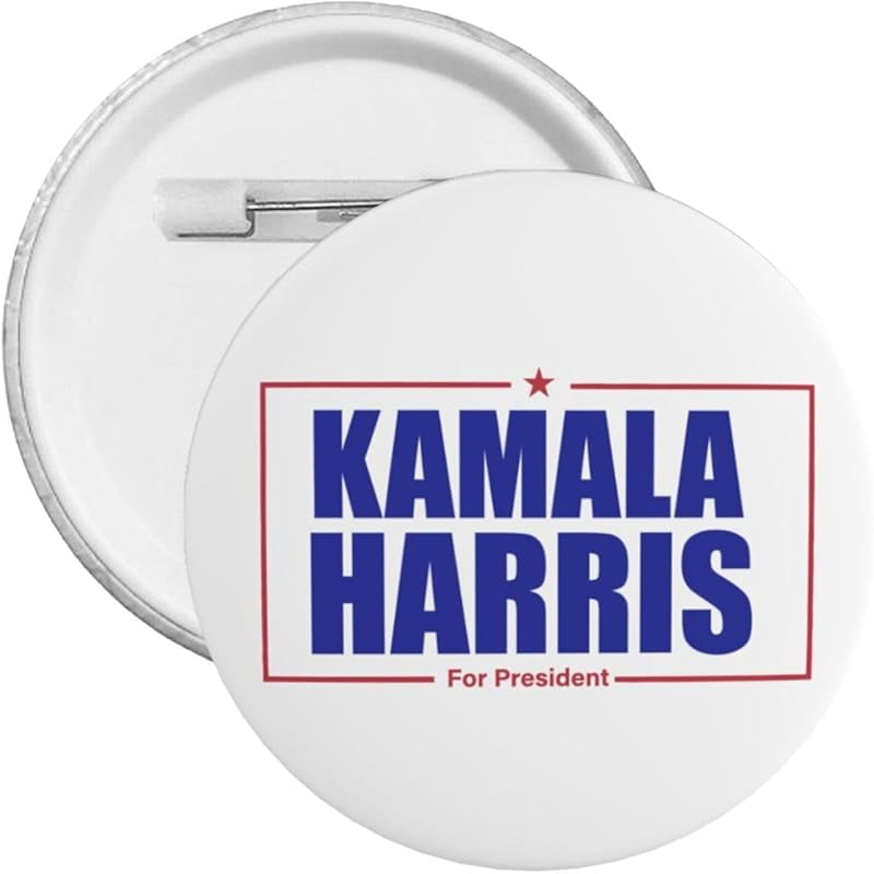 Kamala Harris 2024 Campaign Pins Kamala Harris 2024 Round Badge Brooch ...