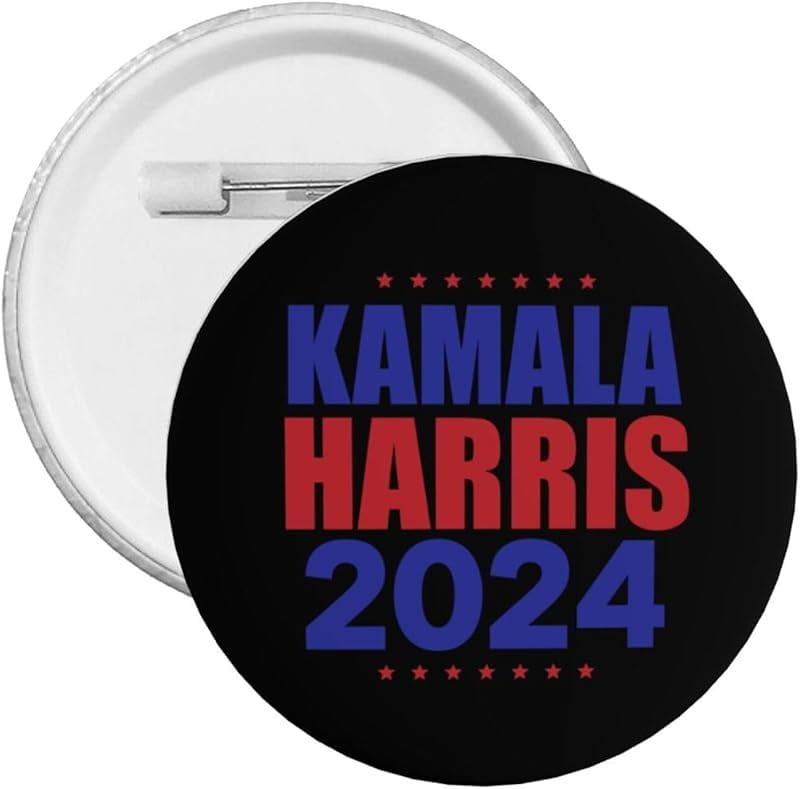 Kamala Harris 2024 Campaign Pins Kamala Harris 2024 Round Badge Brooch ...