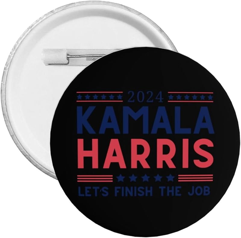 Kamala Harris 2024 Campaign Pins Kamala Harris 2024 Round Badge Brooch ...