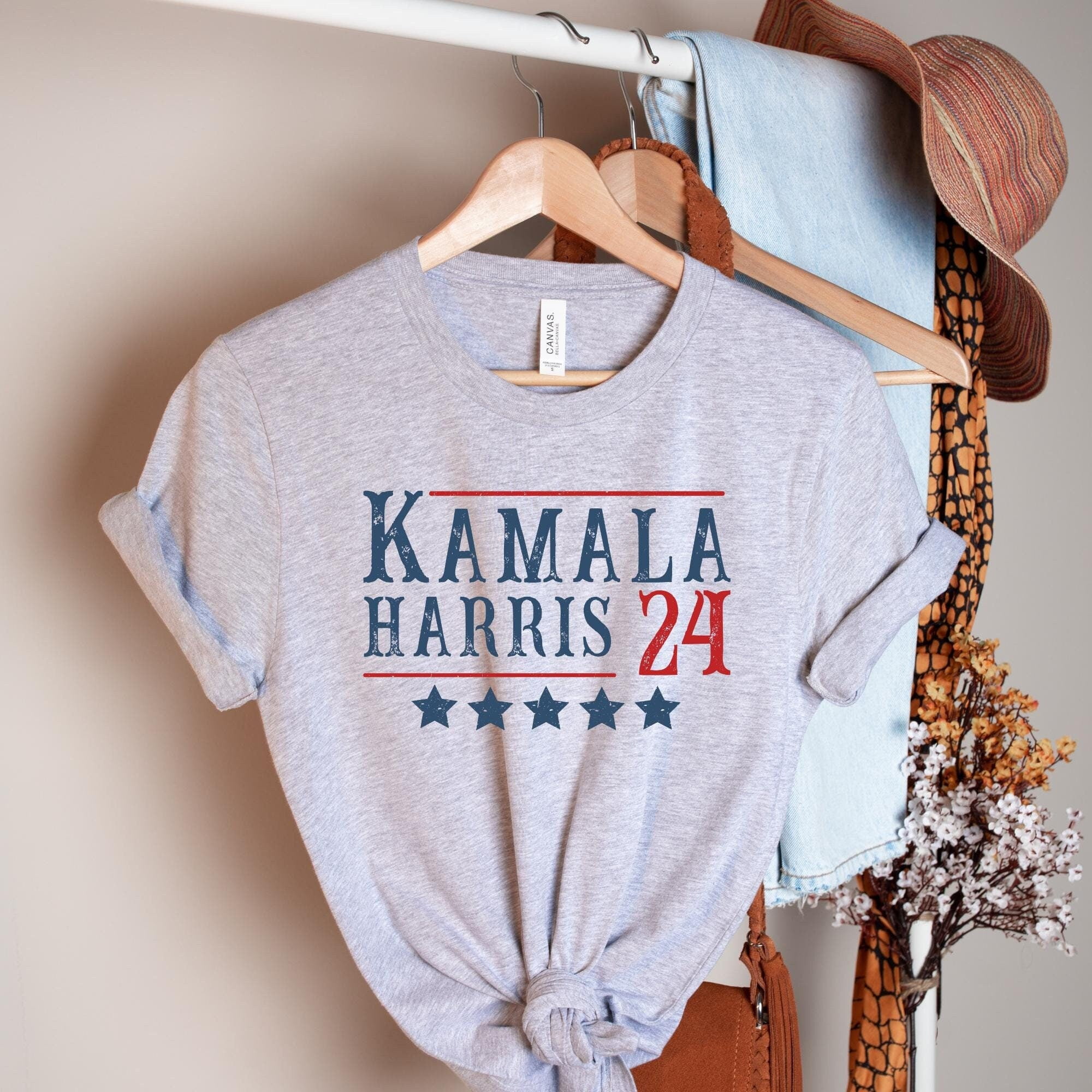 Kamala Harris 2024 Campaign T-Shirt, Political Election Tee, Support ...