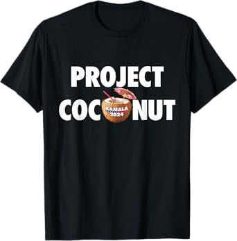 Kamala Harris 2024 Coconut Tree Meme Project Coconut T-Shirt - Walmart.com