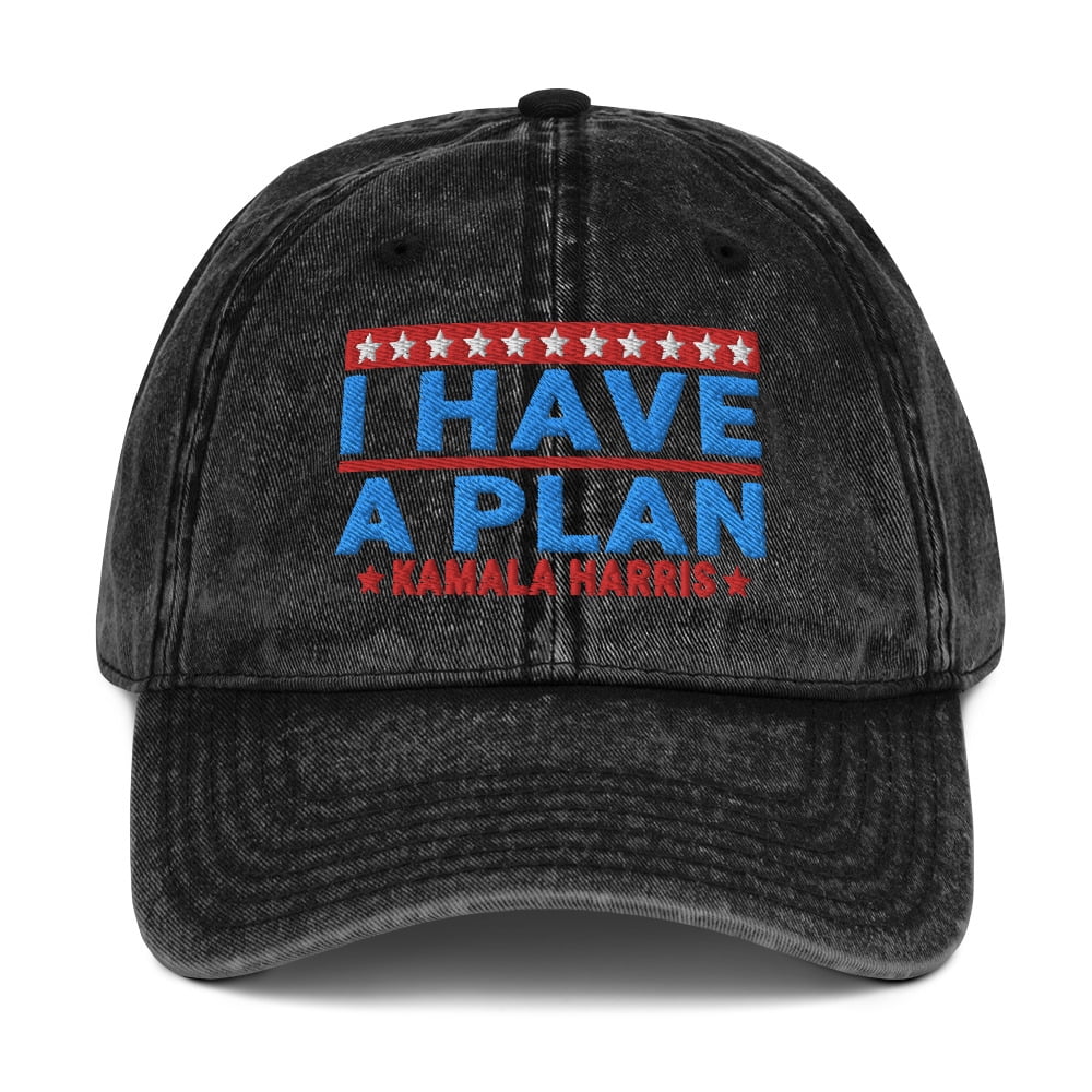 Kamala Harris 2024 Debate Saying Embroidered Vintage Cap, I Have a Plan ...