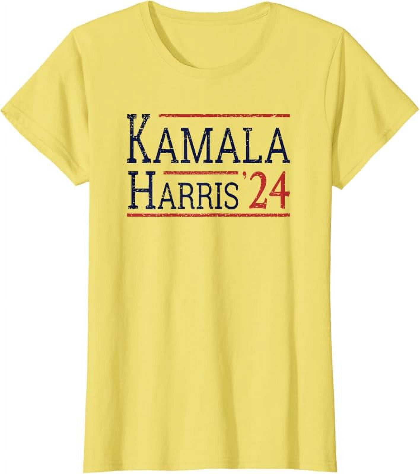 Kamala Harris 2024 Elections Retro Democrat Pro-Harris T-Shirt ...