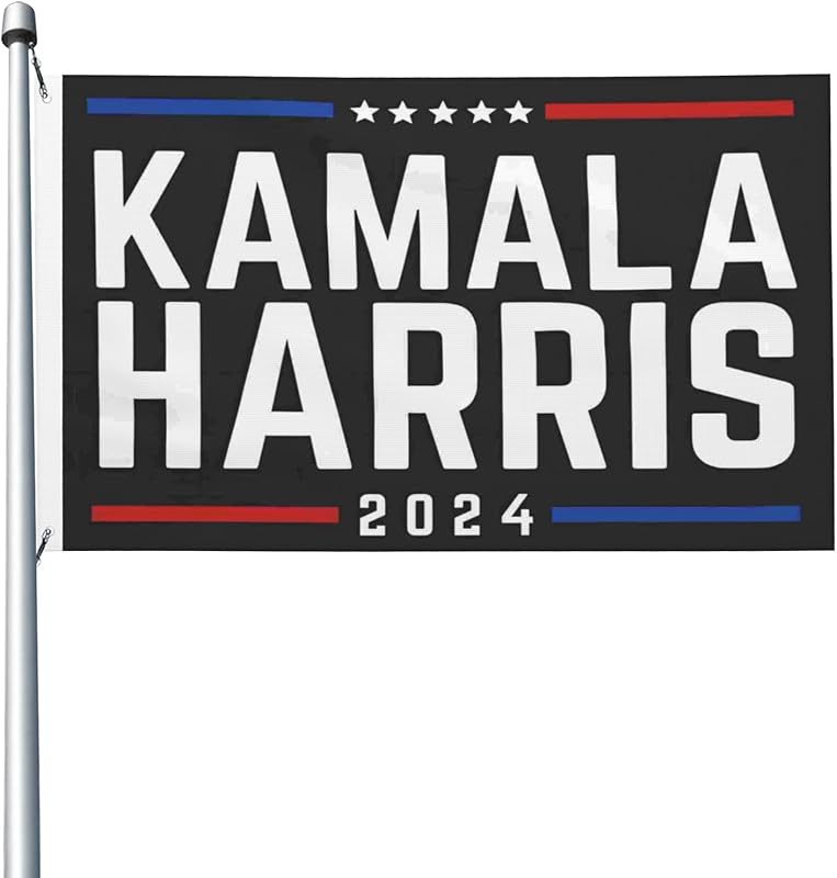 Kamala Harris 2024 Flag 3X5 Ft for Harris President Flag with Brass ...