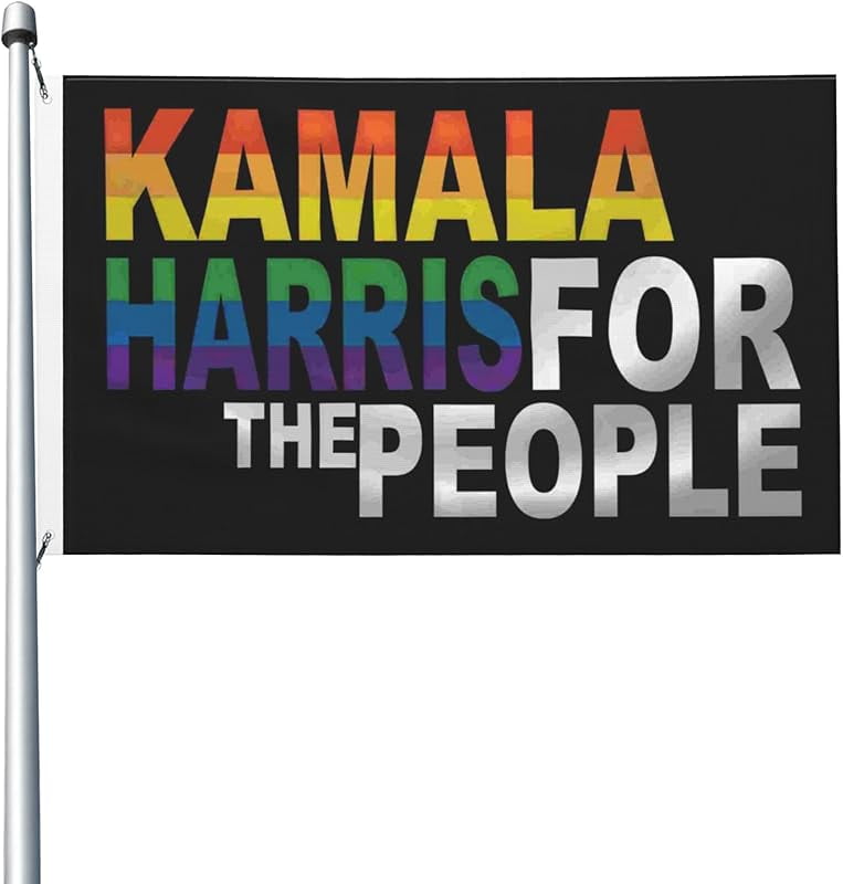 Kamala Harris 2024 Flag 3X5 Ft for Harris President Flag with Brass ...