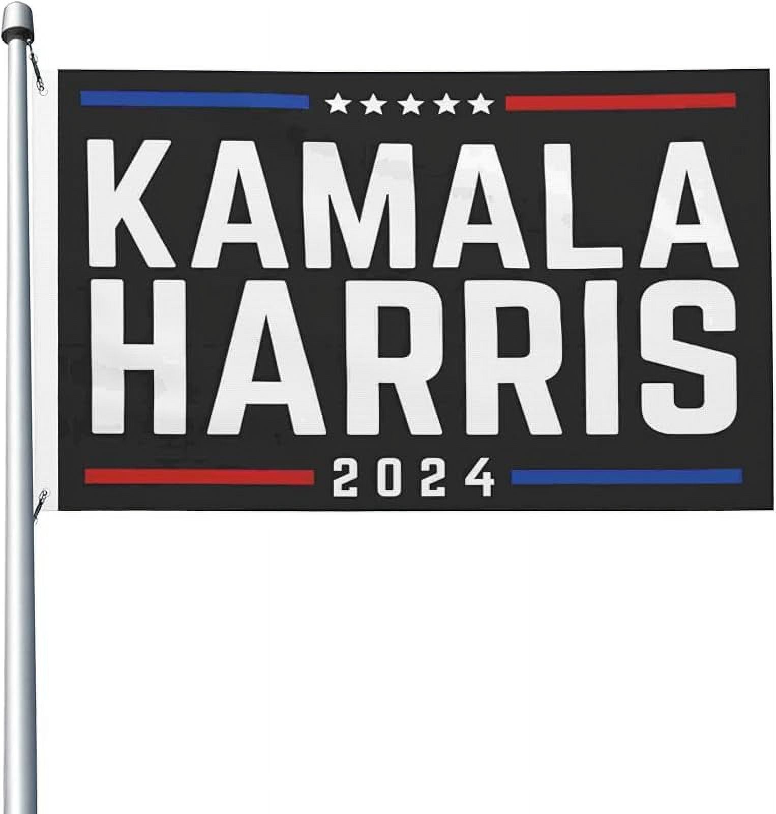 Kamala Harris 2024 Flag 3X5 Ft for Harris President Flag with Brass ...