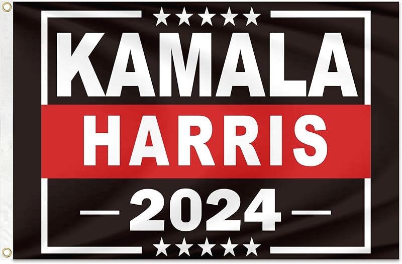 Kamala Harris 2024 Flag 3x5 Ft Harris Flags with Brass Grommets for ...