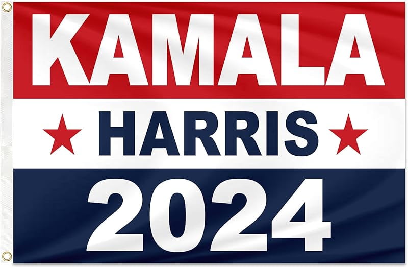 Kamala Harris 2024 Flag 3x5 Ft Harris Flags with Brass Grommets for ...