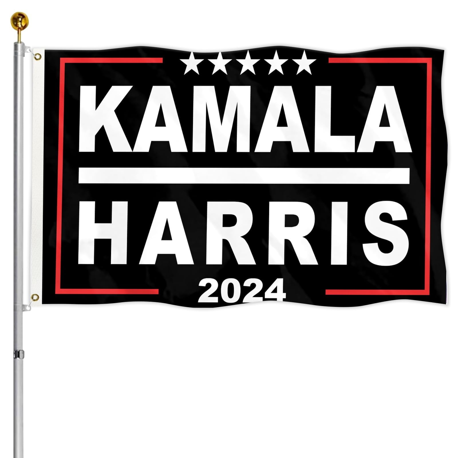 Kamala Harris 2024 Flag 3x5 Ft Harris for President Flags with Brass ...