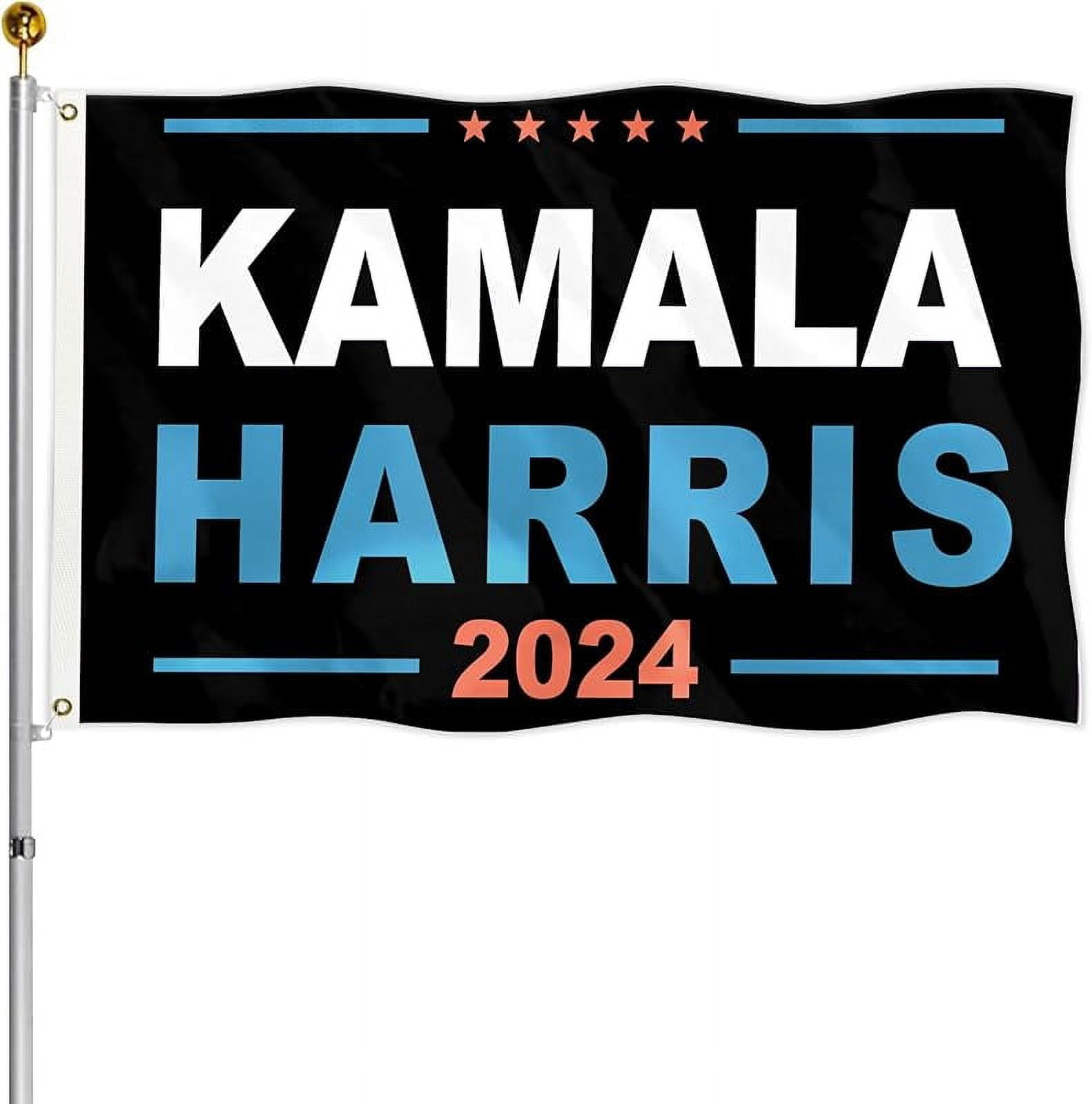 Kamala Harris 2024 Flag 3x5 Ft Harris for President Flags with Brass ...