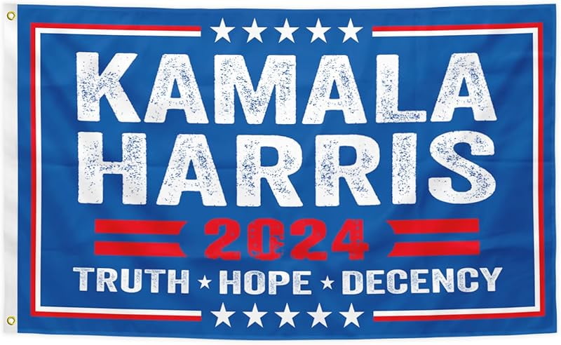 Kamala Harris 2024 Flag 3x5 Ft Harris for President Flags with Brass ...