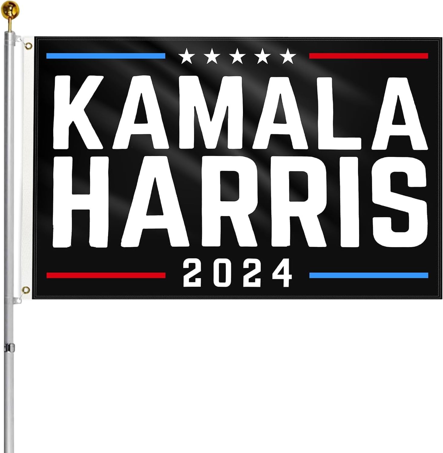 Kamala Harris 2024 Flag 3x5 Ft Harris for President Flags with Brass ...