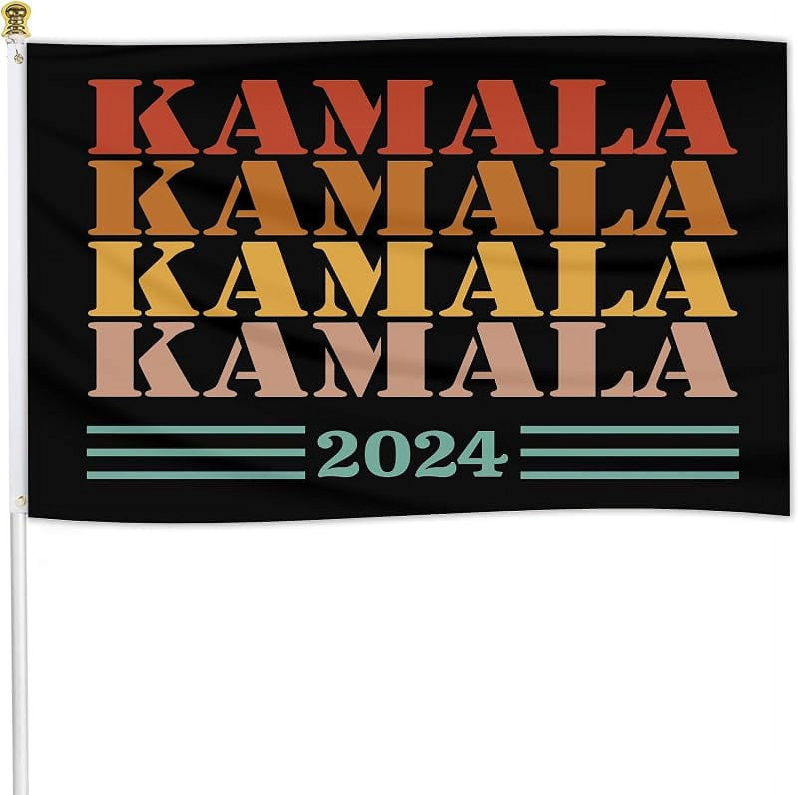 Kamala Harris 2024 Flag 3x5 Kamala Harris 2024 for President Flag ...