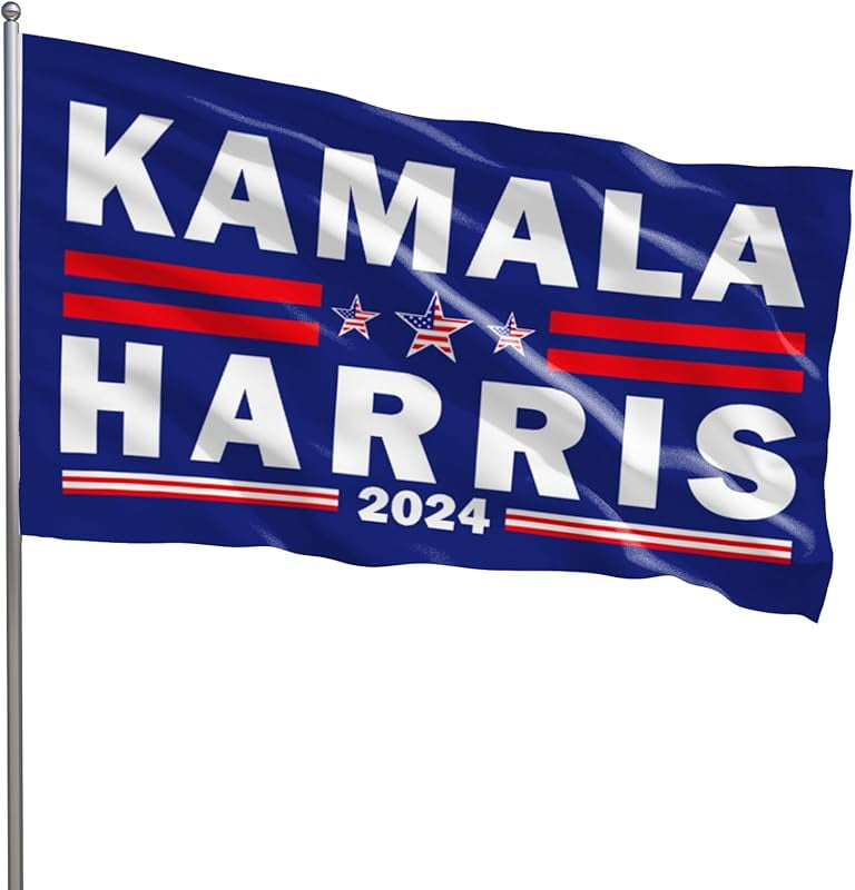 Kamala Harris 2024 Flag 3x5Ft Harris for President Flags Heavy Duty ...