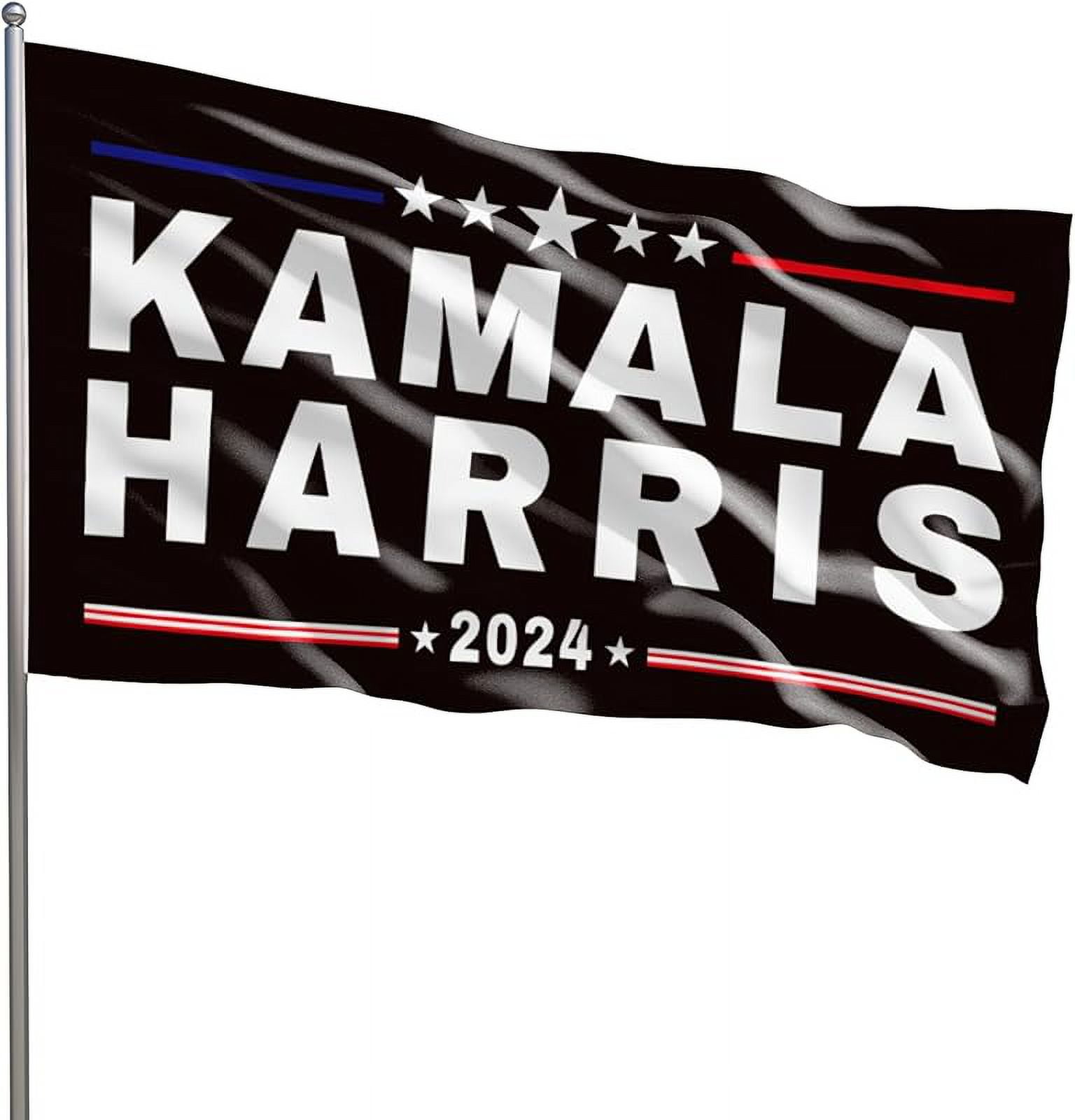 Kamala Harris 2024 Flag 3x5Ft Harris for President Flags Heavy Duty ...