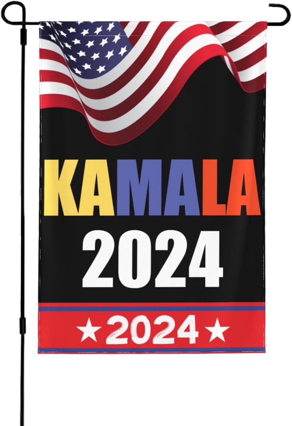 Kamala Harris 2024 Flag Double Sided Kamala Harris Yard Sign Vote ...