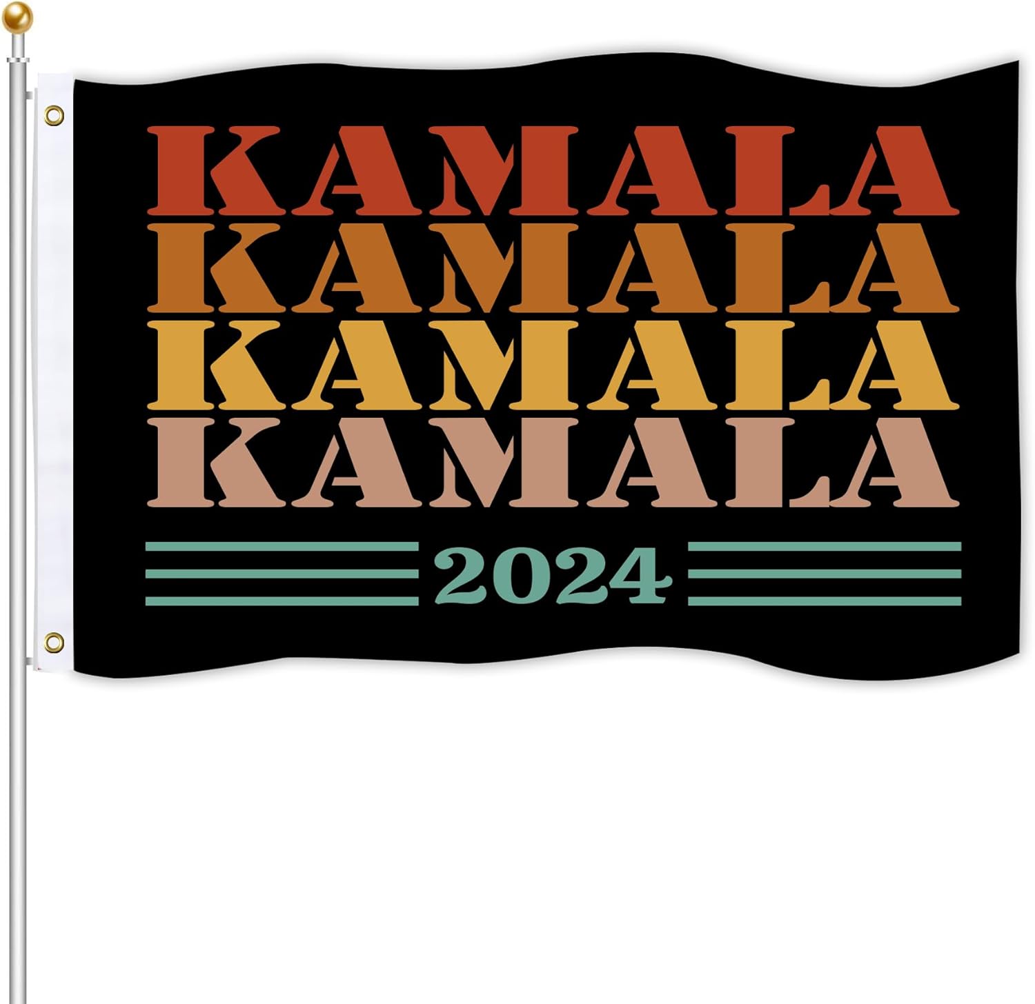 Kamala Harris 2024 Flag Kamala Harris For President Flag Election ...
