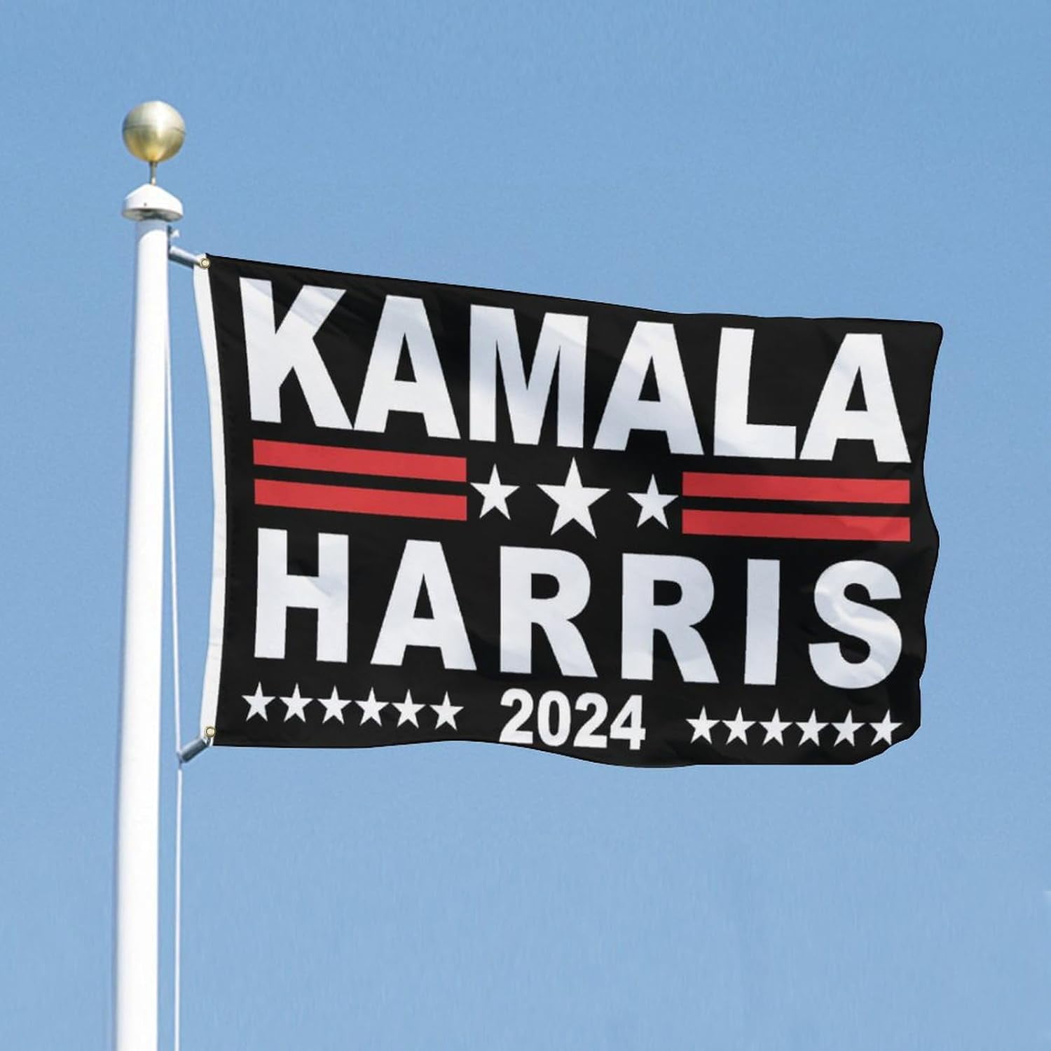 Kamala Harris 2024 Flag Kamala Harris For President Flag Tapestry Two ...