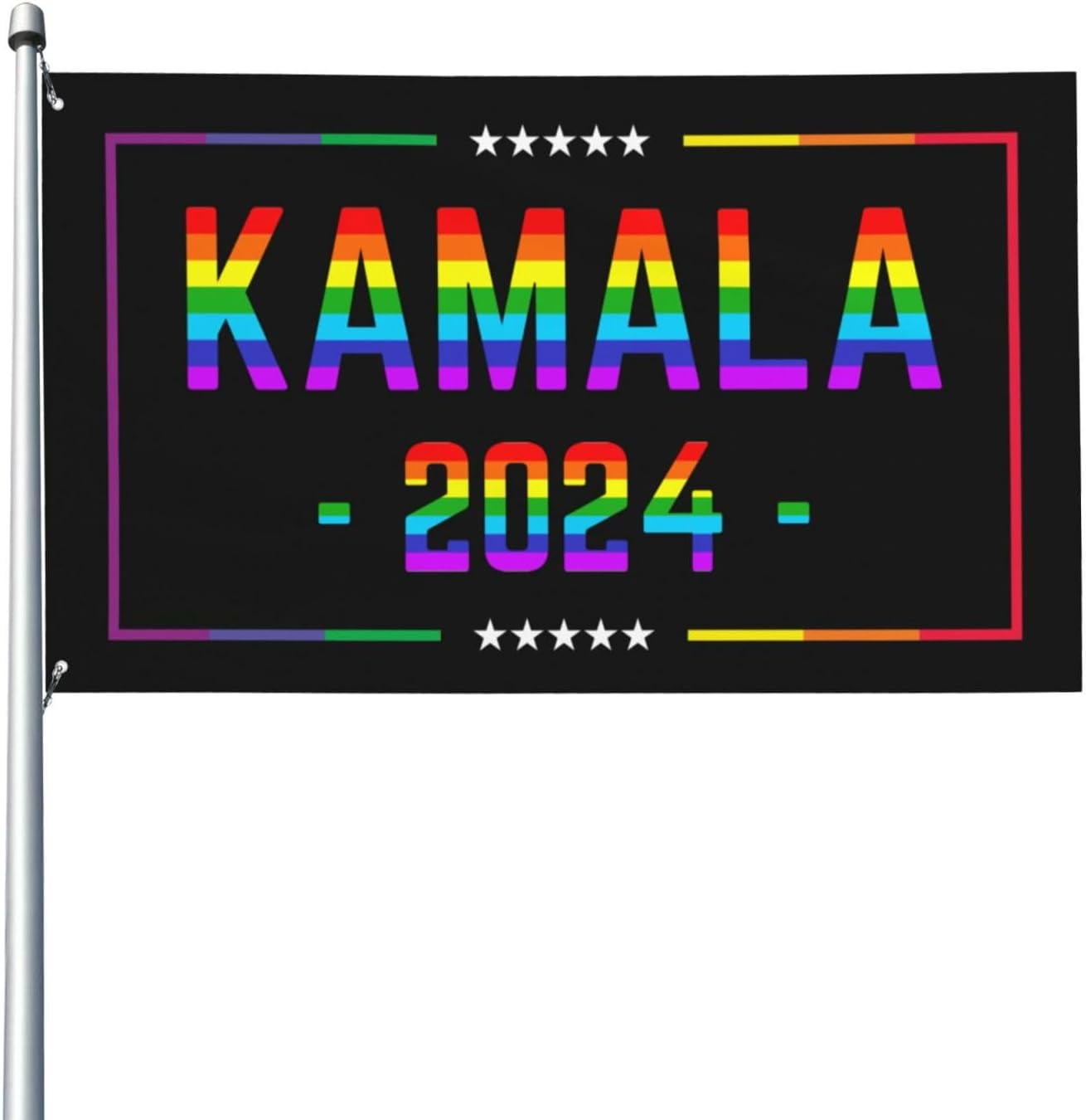 Kamala Harris 2024 Flag Outdoor Kamala Harris For President Flags ...