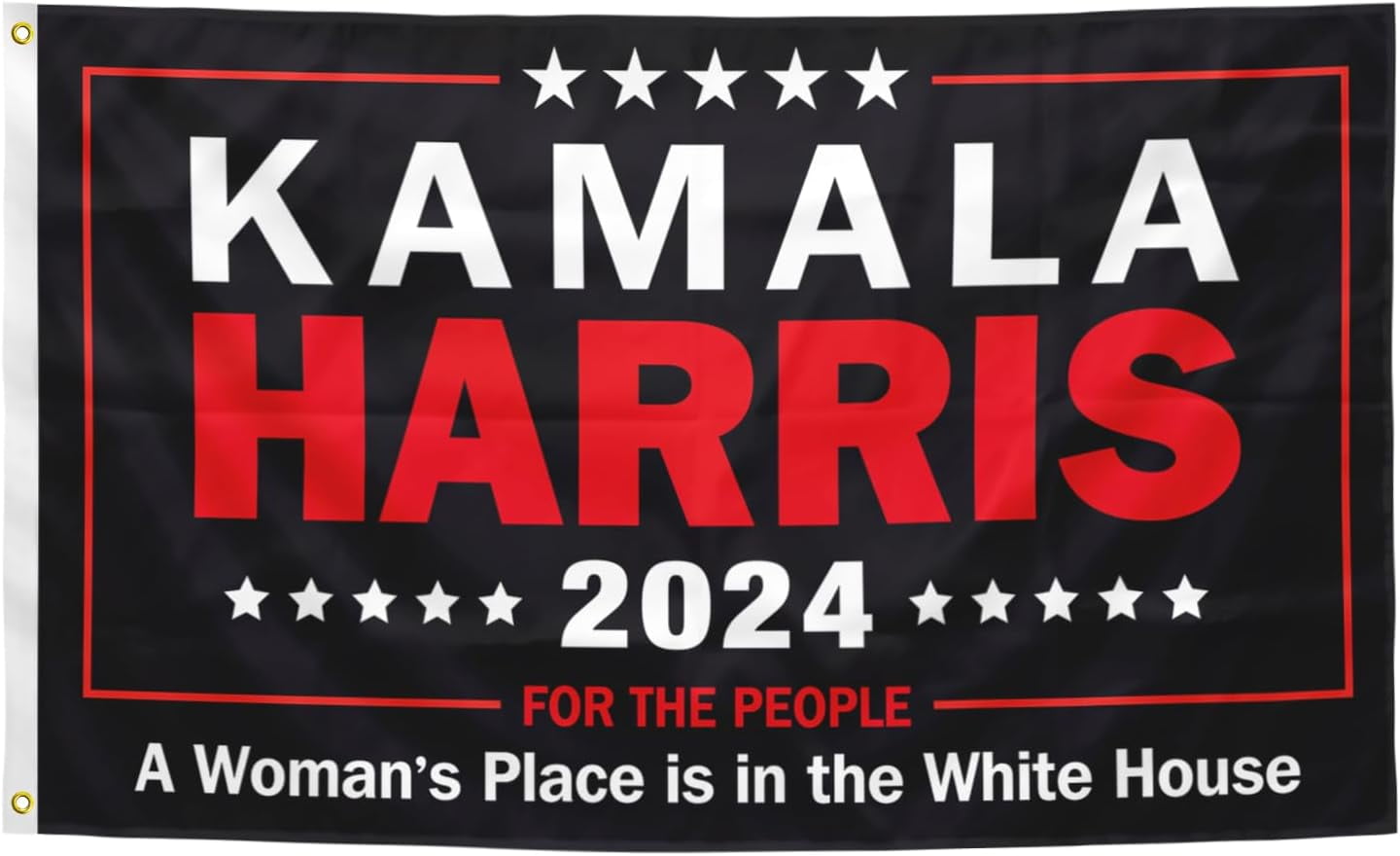 Kamala Harris 2024 Flag Harris for President Flags with Grommets for ...