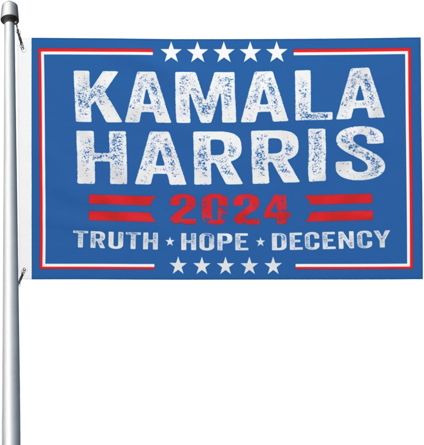 Kamala Harris 2024 Flag for Harris President Flag with Grommets, Double ...