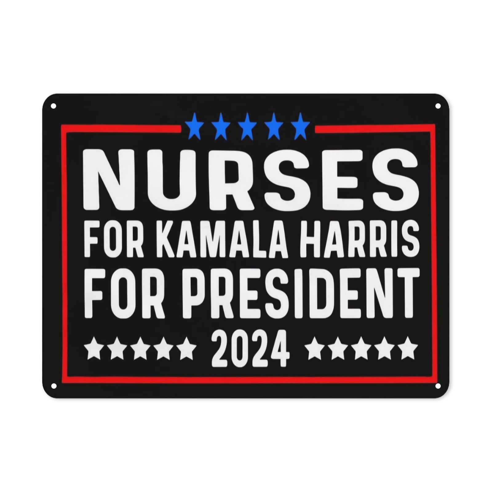 Kamala Harris 2024 For President Campaign Flag (1)_89117668 Retro tin ...