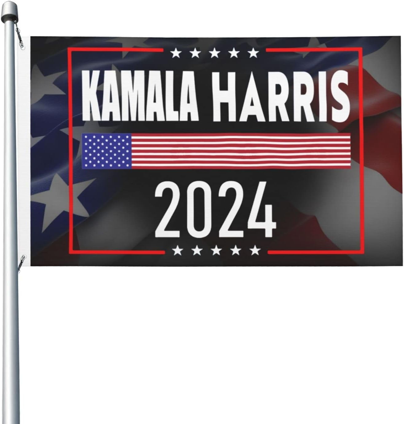 Kamala Harris 2024 For President Campaign Flag 3X5 Feet Double Sided ...