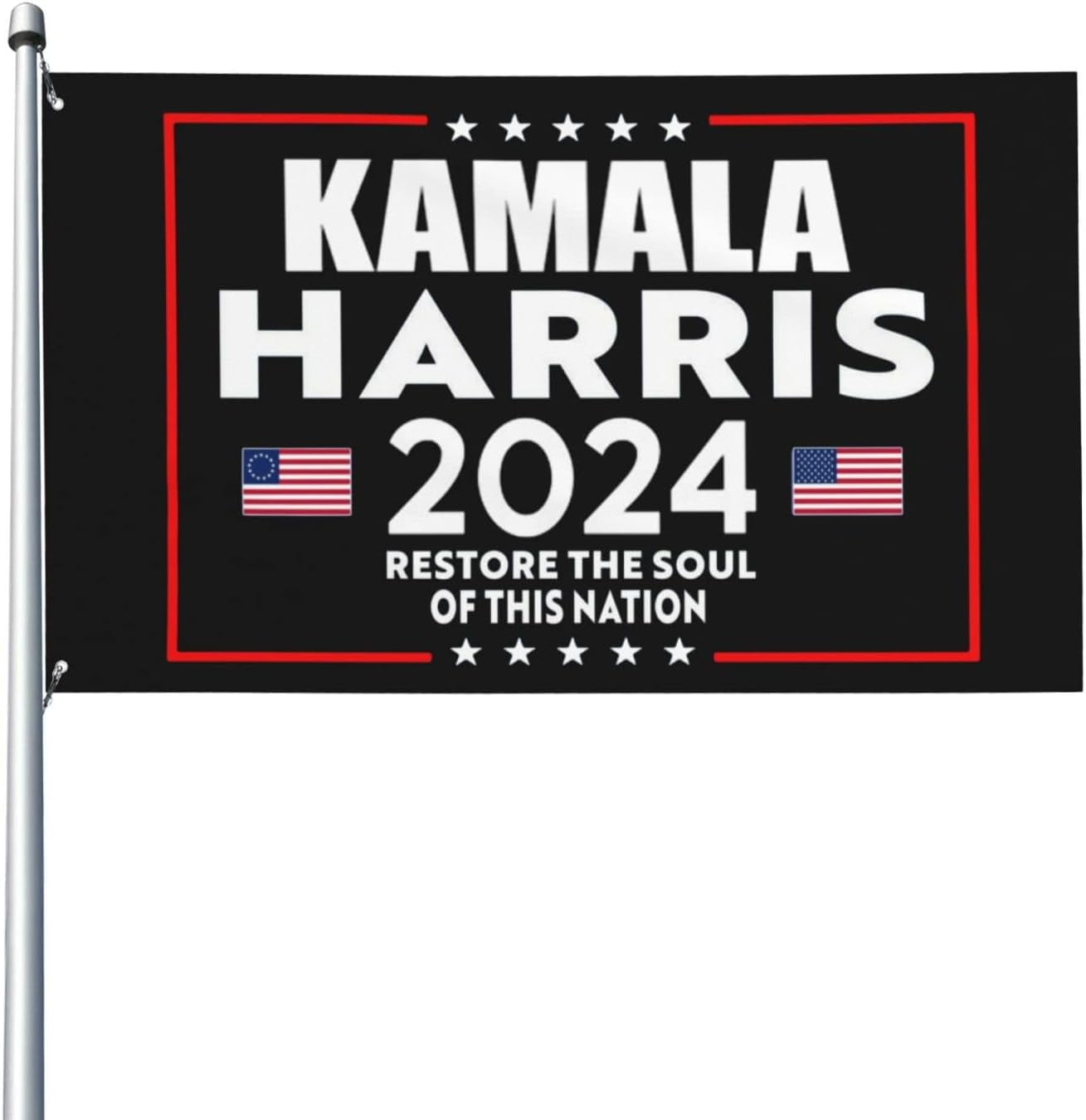 Kamala Harris 2024 For President Campaign Flag 3X5 Feet - Vivid Color ...