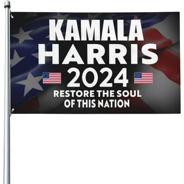 Kamala Harris 2024 For President Campaign Flag 3X5 Feet - Vivid Color ...