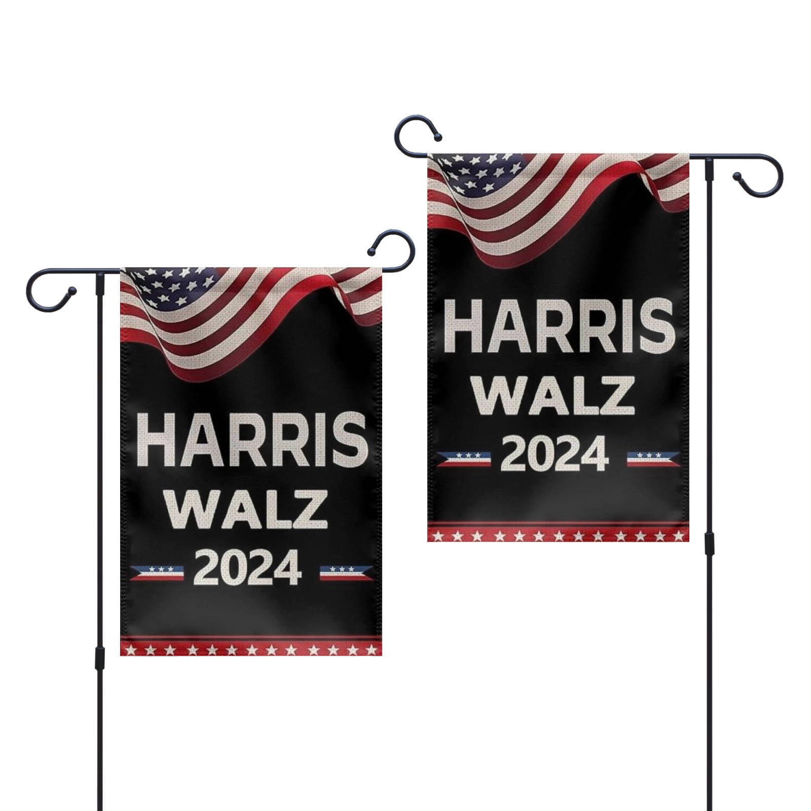 Kamala Harris 2024 Garden Flag Dradgey Double Sided Kamala Harris 2024 ...