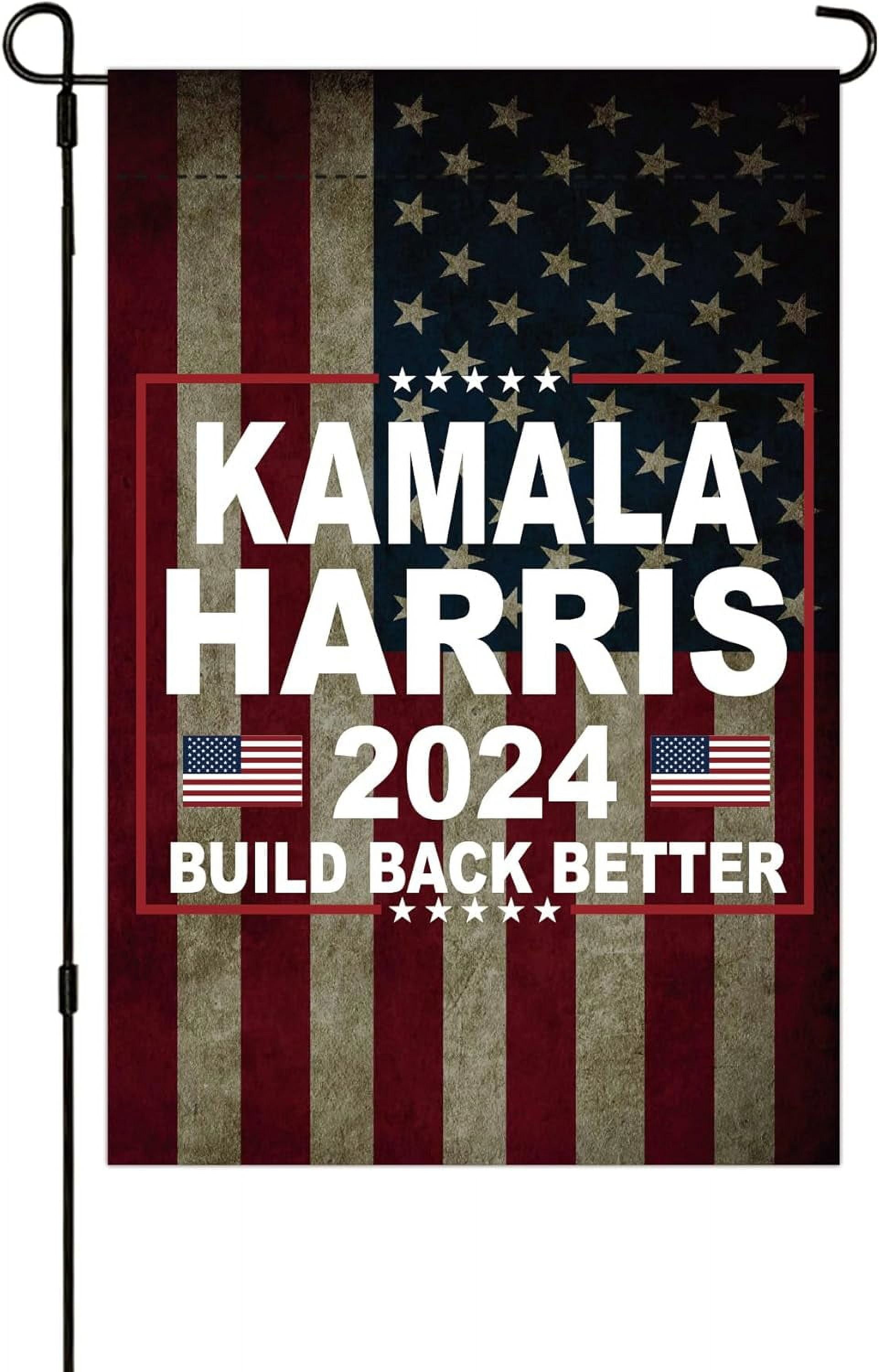 Kamala Harris 2024 Garden Flags Kamala Harris 2024 President Garden ...