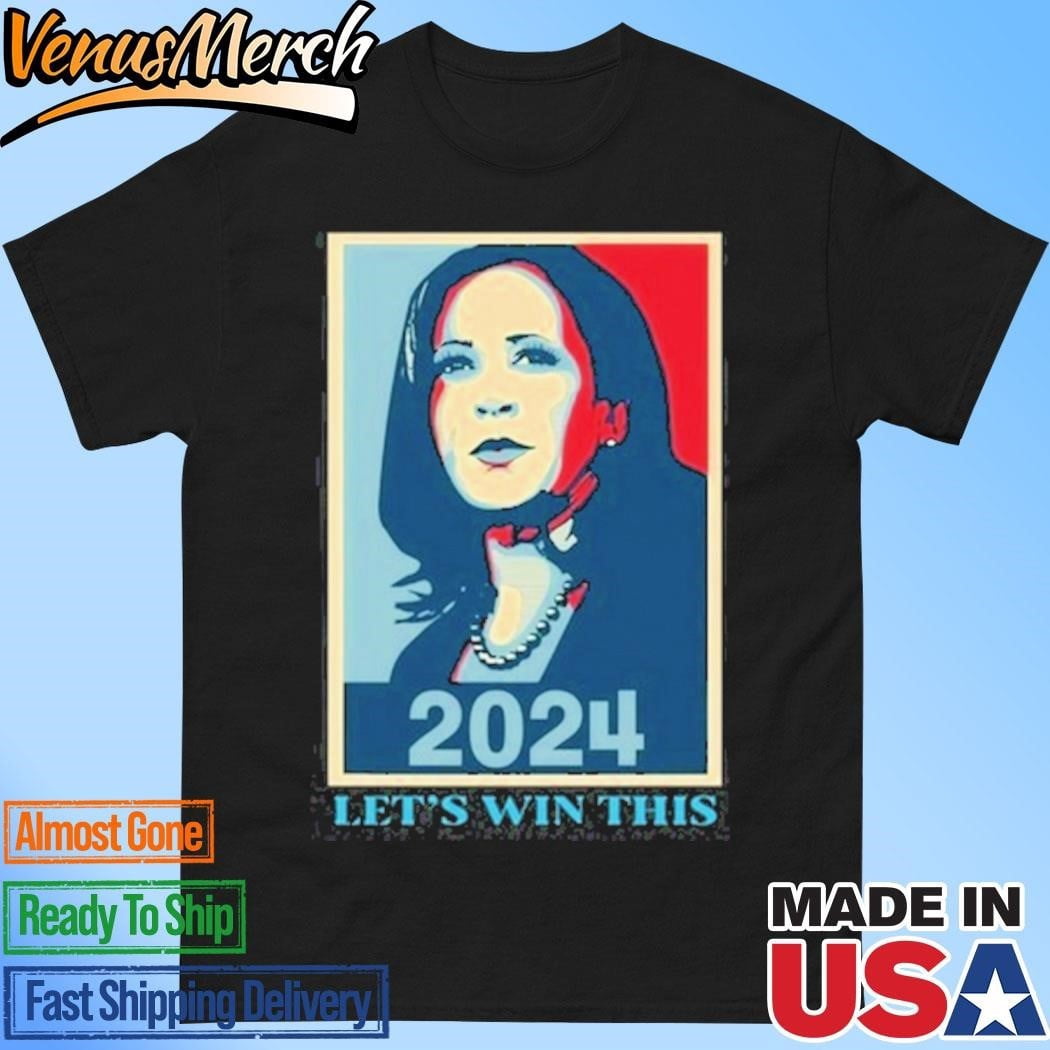 Kamala Harris 2024 Let's Win This Peter Hamby Shirt - Walmart.com