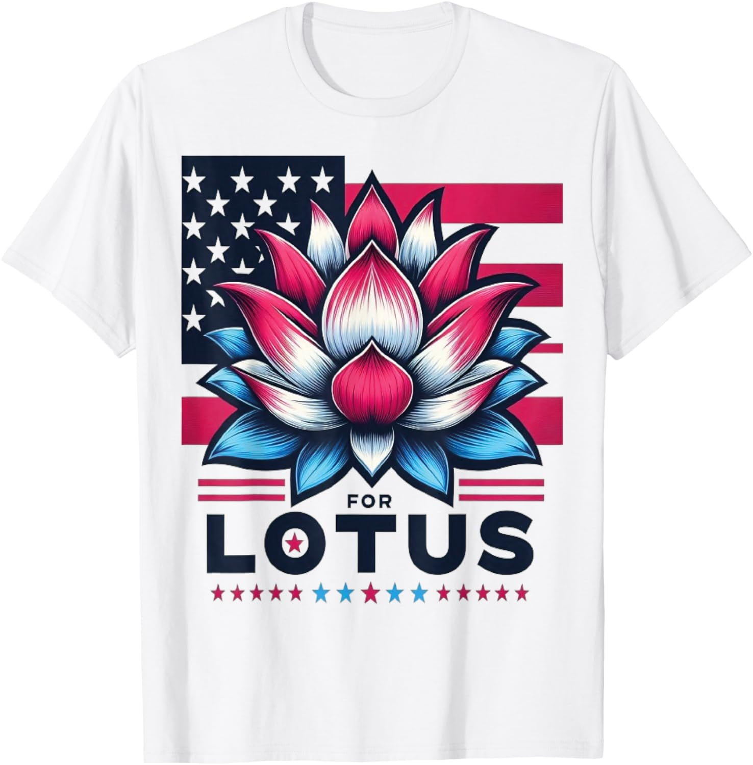 Kamala Harris 2024 Lotus for Potus President Election T-Shirt - Walmart.com