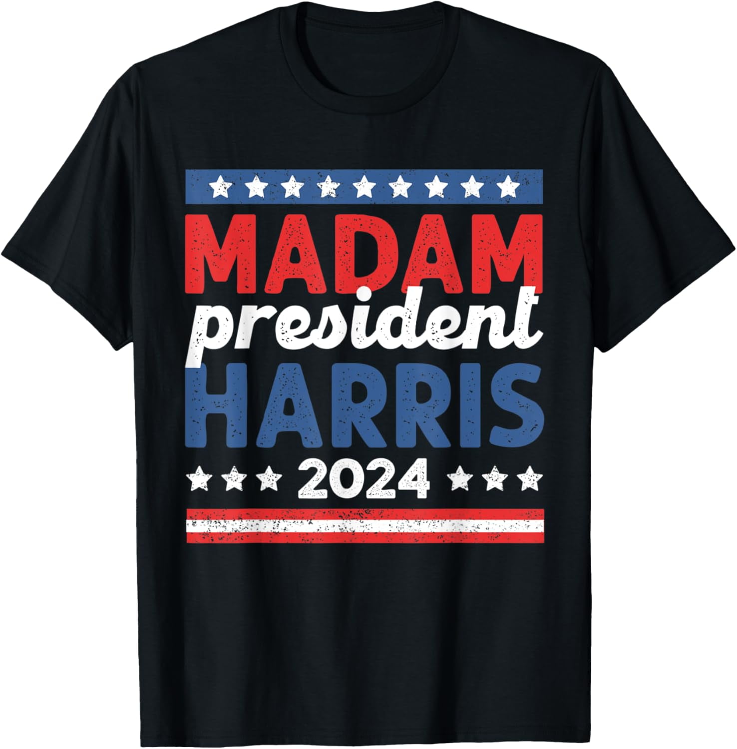 Kamala Harris 2024 Madam President I'm Speaking Democrat T-Shirt ...
