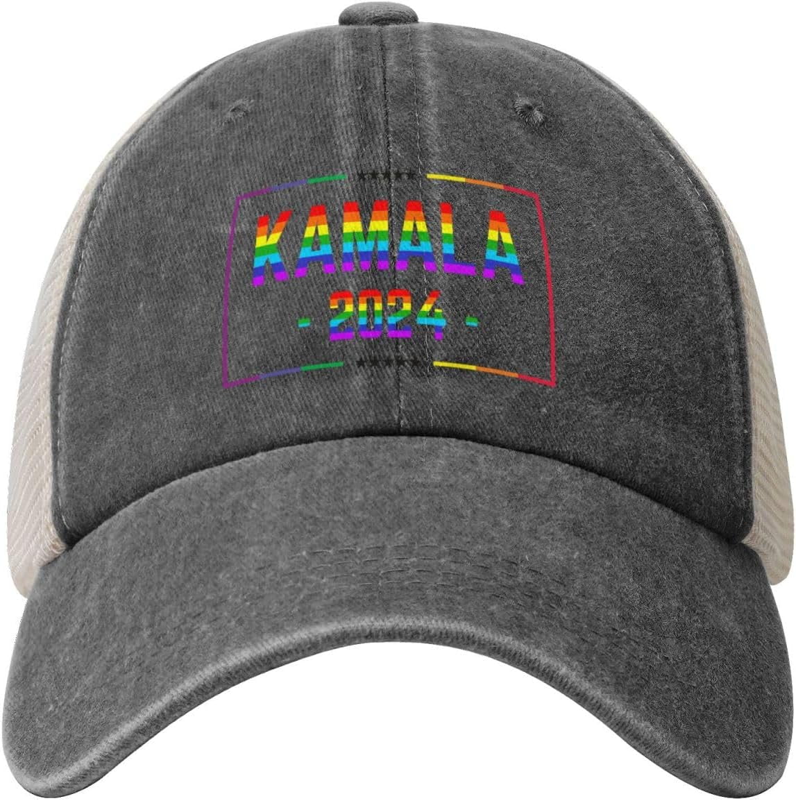 Kamala Harris 2024 Mesh Hat Kamala Harris for President Cap LGBTQ ...