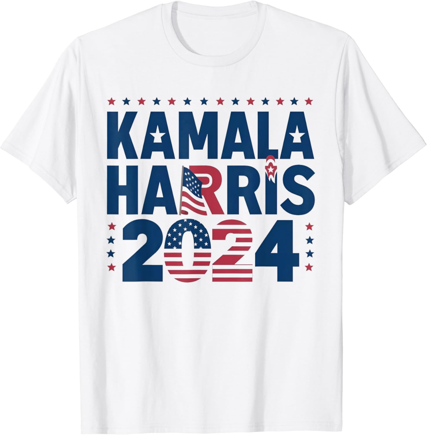 Kamala Harris 2024 Political Patriotic Statement Democrat T-Shirt ...